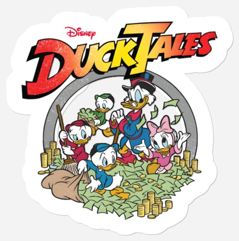 Disney DuckTales Characters Stickers | ID 20660883 by Emily Chen ...