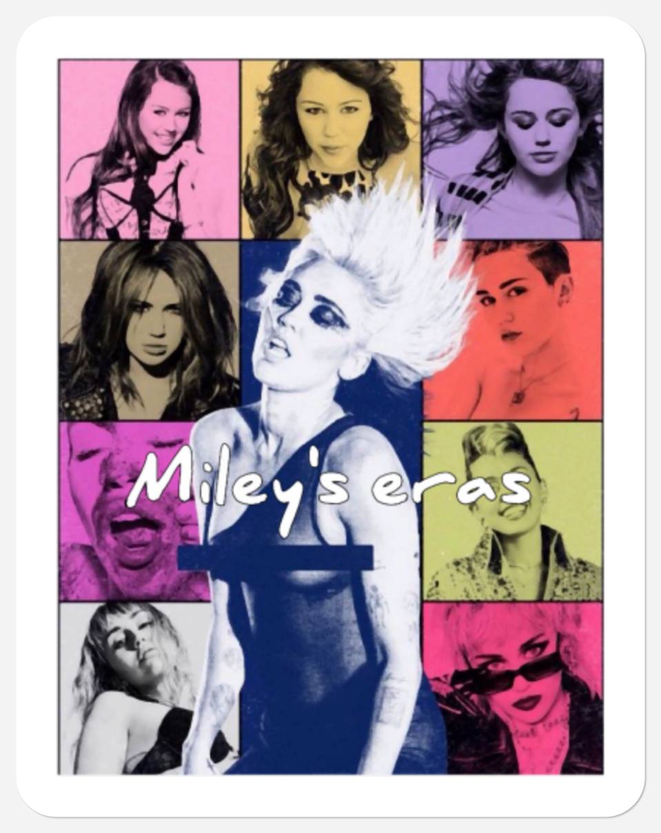 Miley Cyrus Eras Tour (2) Stickers | ID 23902656 by Bhavesh Panchal ...