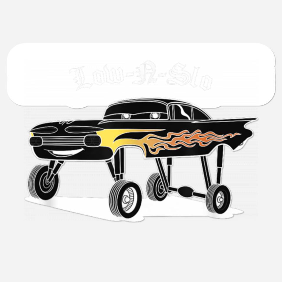 Disneyss Pixars Cars Low n slo Lowrider Ramssone Urban Style Stickers ...