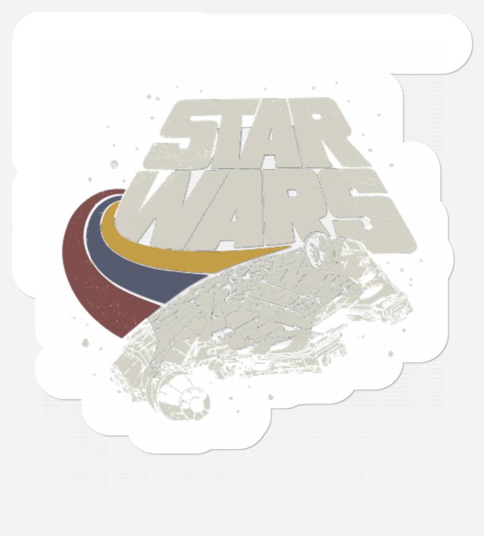 Vintage Star Wars Stickers, Disney Star Wars Stickers, Disney Stickers ...