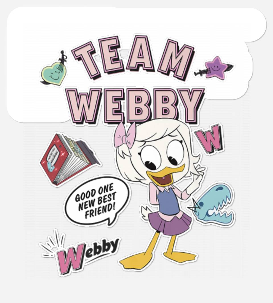 Disney DuckTales, Team Webby Collage Stickers, DuckTales Stickers | ID ...