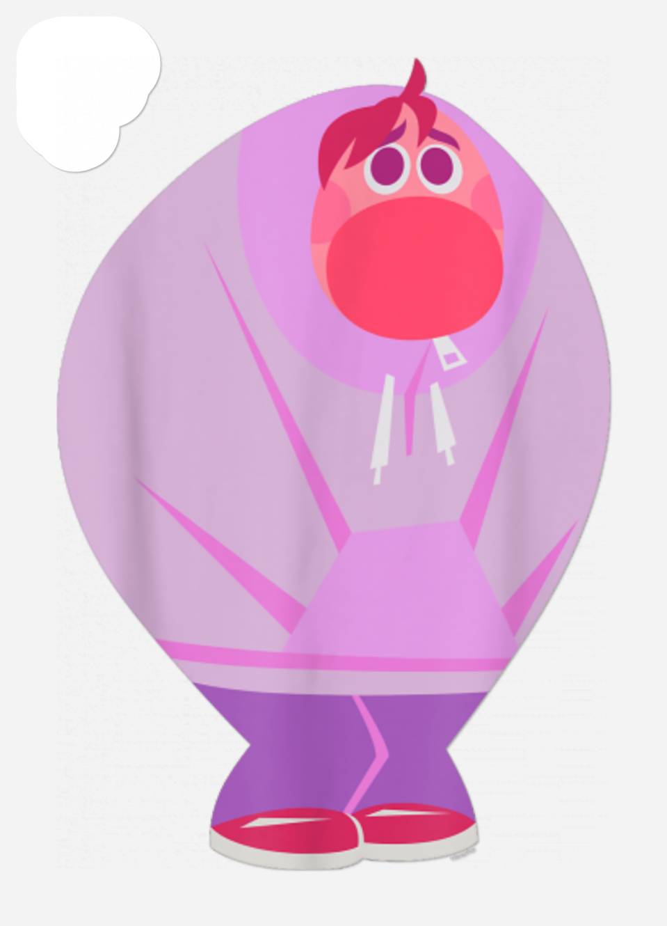 Disney And Pixars Inside Out 2 Embarrassment Costume Stickers | ID ...