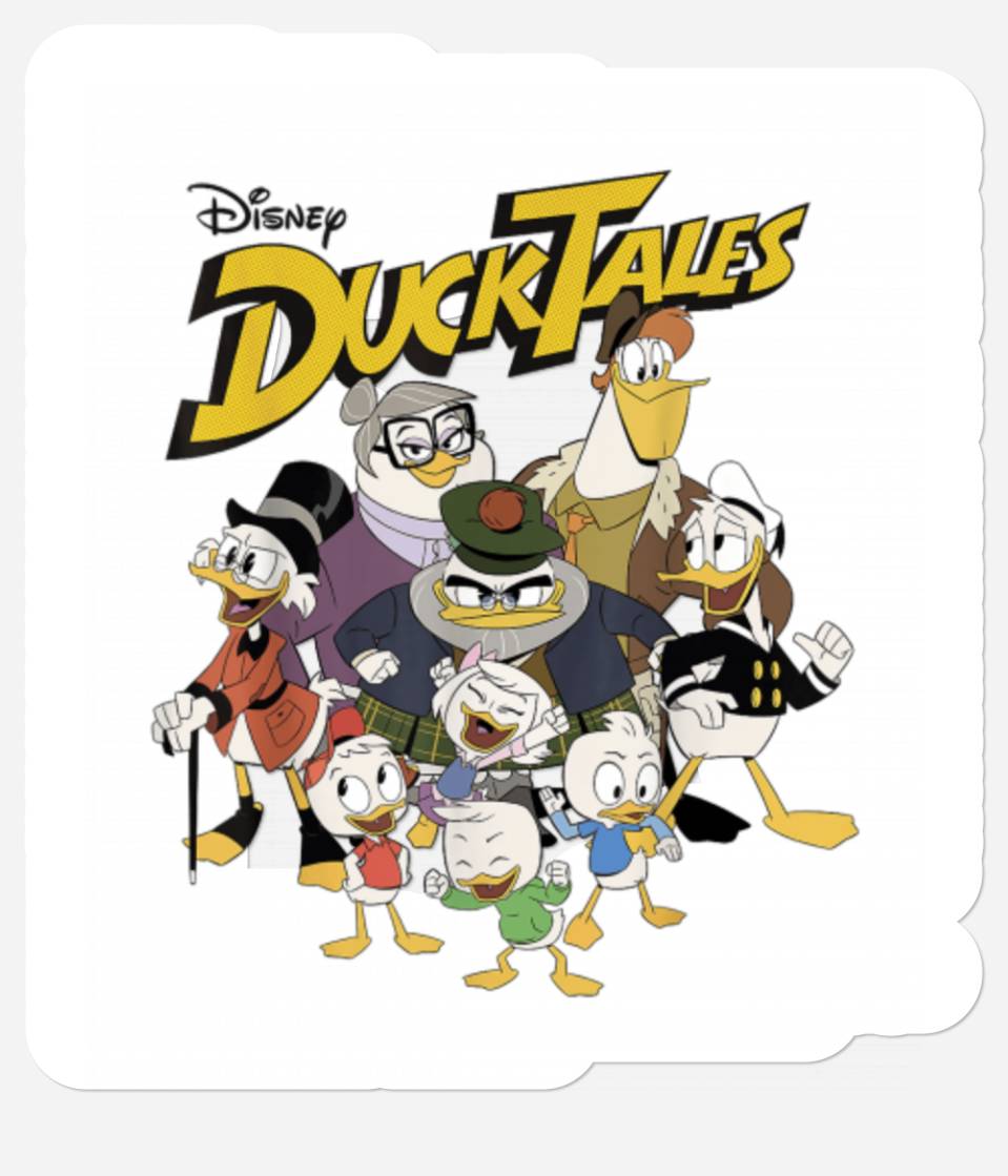 Disney DuckTales Group Shot Logo Stickers | ID 21638429 by DaviHopkins ...