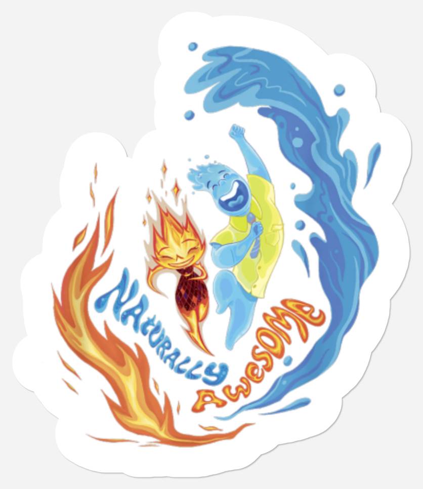 Disney Pixar Elemental Naturally Awesome Ember W Stickers | ID 21754370 ...