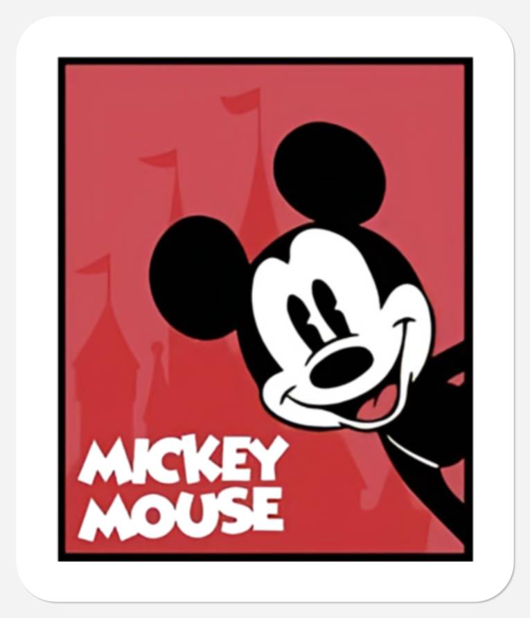Disney Mickey Stickers, Disney World Mickey Stickers, Mickey Stickers ...
