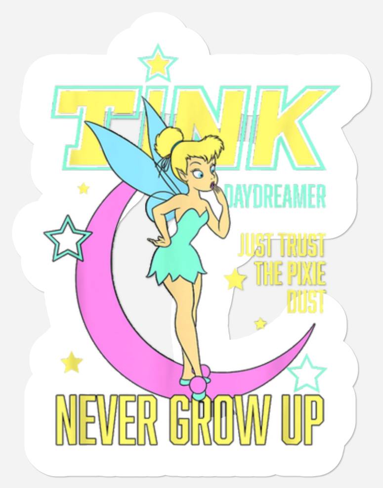 Disney Peter Pan Tinker Bell Comic Cover Front A Stickers | ID 21904984 ...
