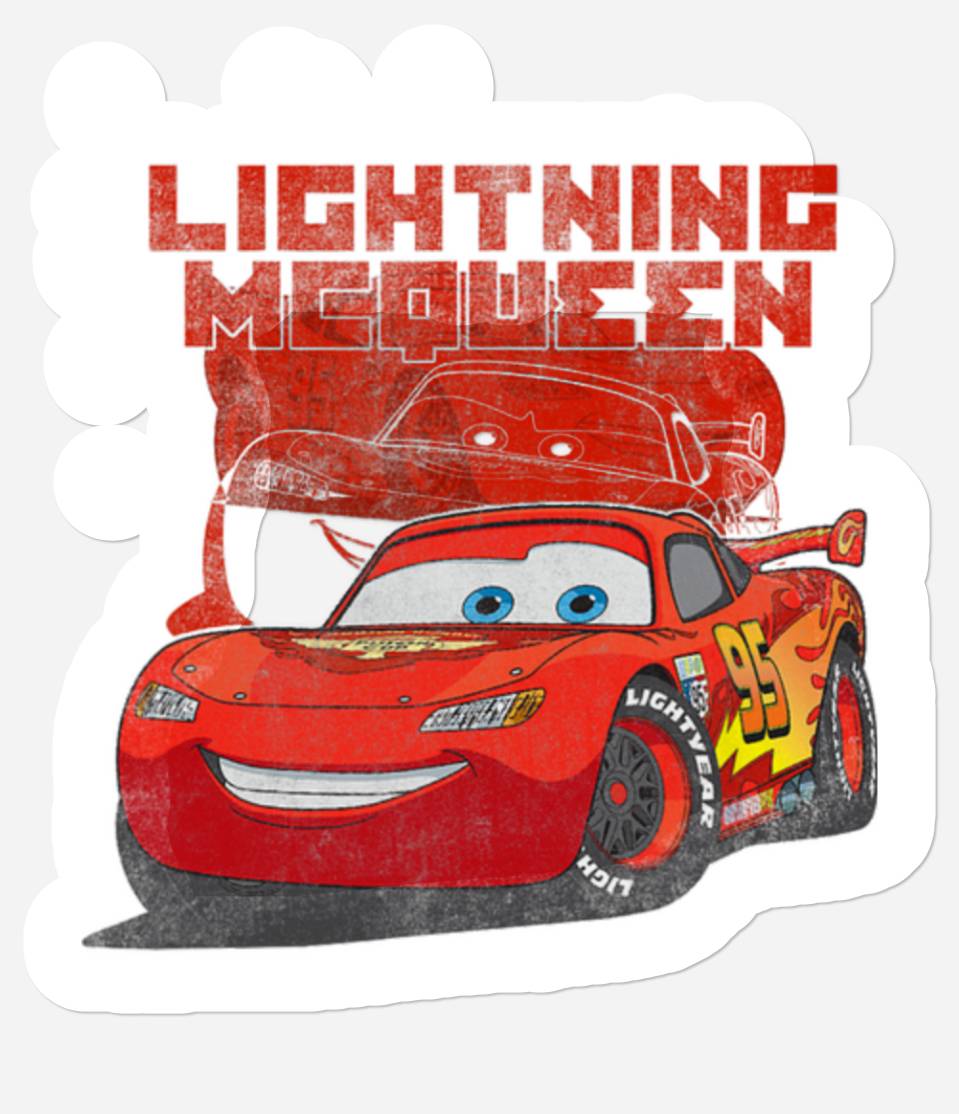 Disney Pixar Cars Lightning McQueen Portrait Stickers | ID 21946049 by ...