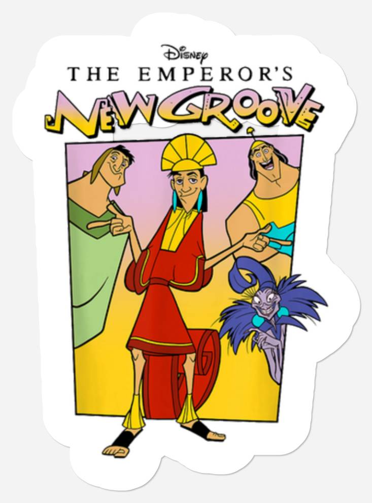 Disney The Emperors New Groove Group Shot Poster Stickers | ID 22064293 ...