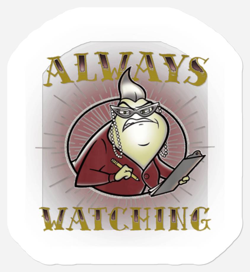 Disney Pixar Monsters Inc Roz Always Watching Po Stickers | ID 22248934 ...