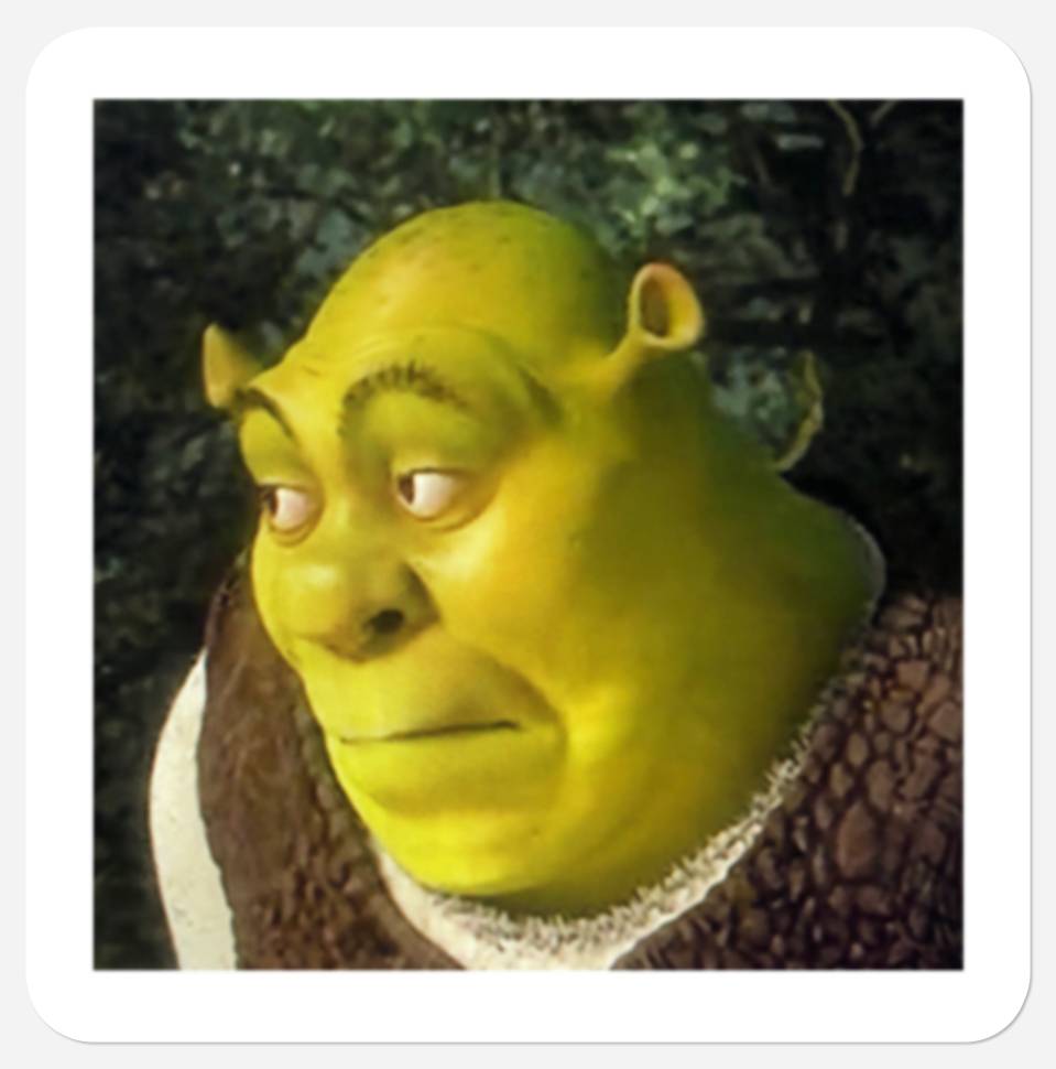 Shrek Face Meme : Shrek Same Swamp Forever , Shrek Shirt, Disney Fiona ...