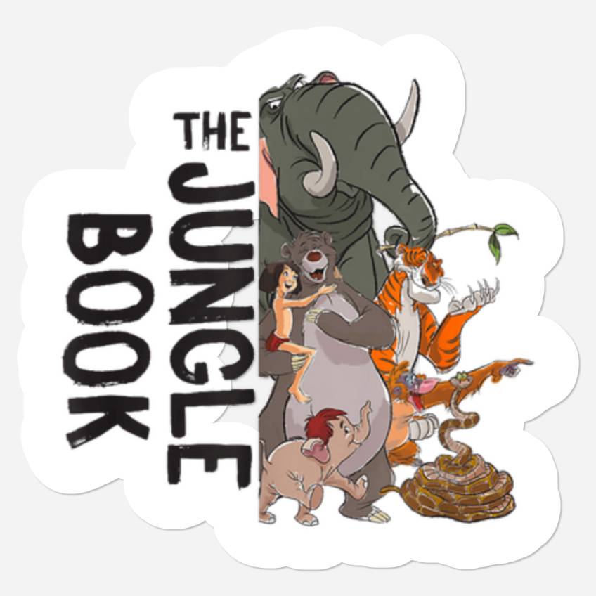 Disney The Jungle Book Split Image Group Poster Stickers | ID 22324674 ...