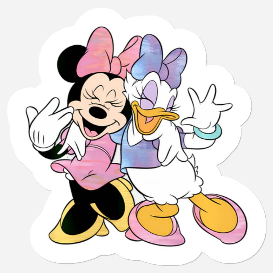 Disney Minnie Mouse And Daisy Duck Best Friends Stickers | ID 22681684 ...