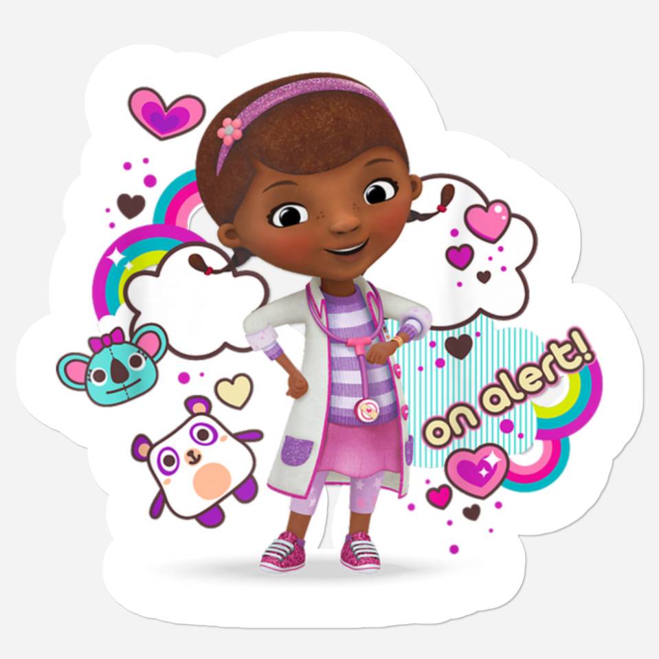 Disney Doc Mcstuffins On Alert Stickers | ID 22717791 by Daniela ...
