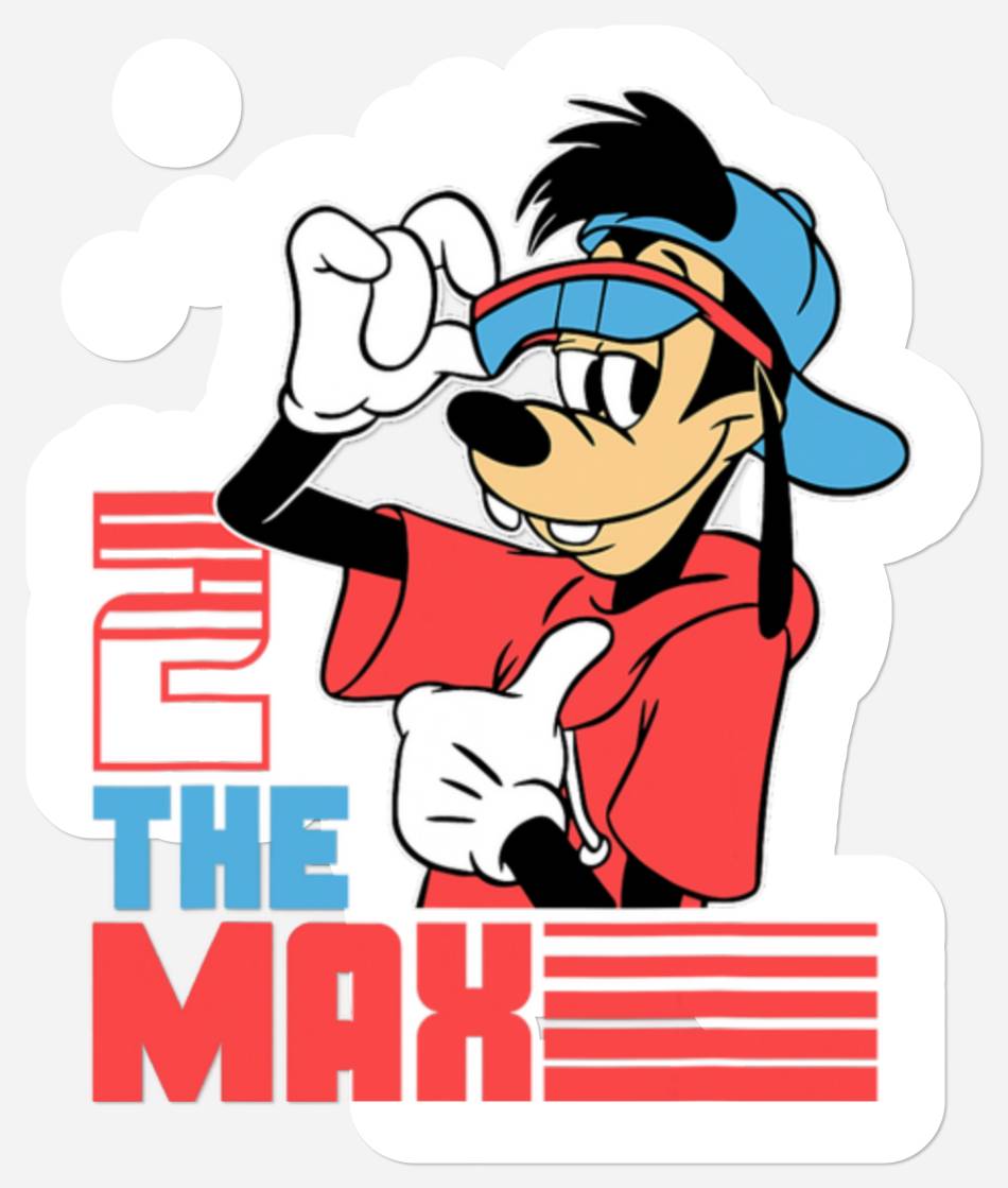Disney A Goofy Movie 2 the Max 90s Stickers | ID 22748030 by ...