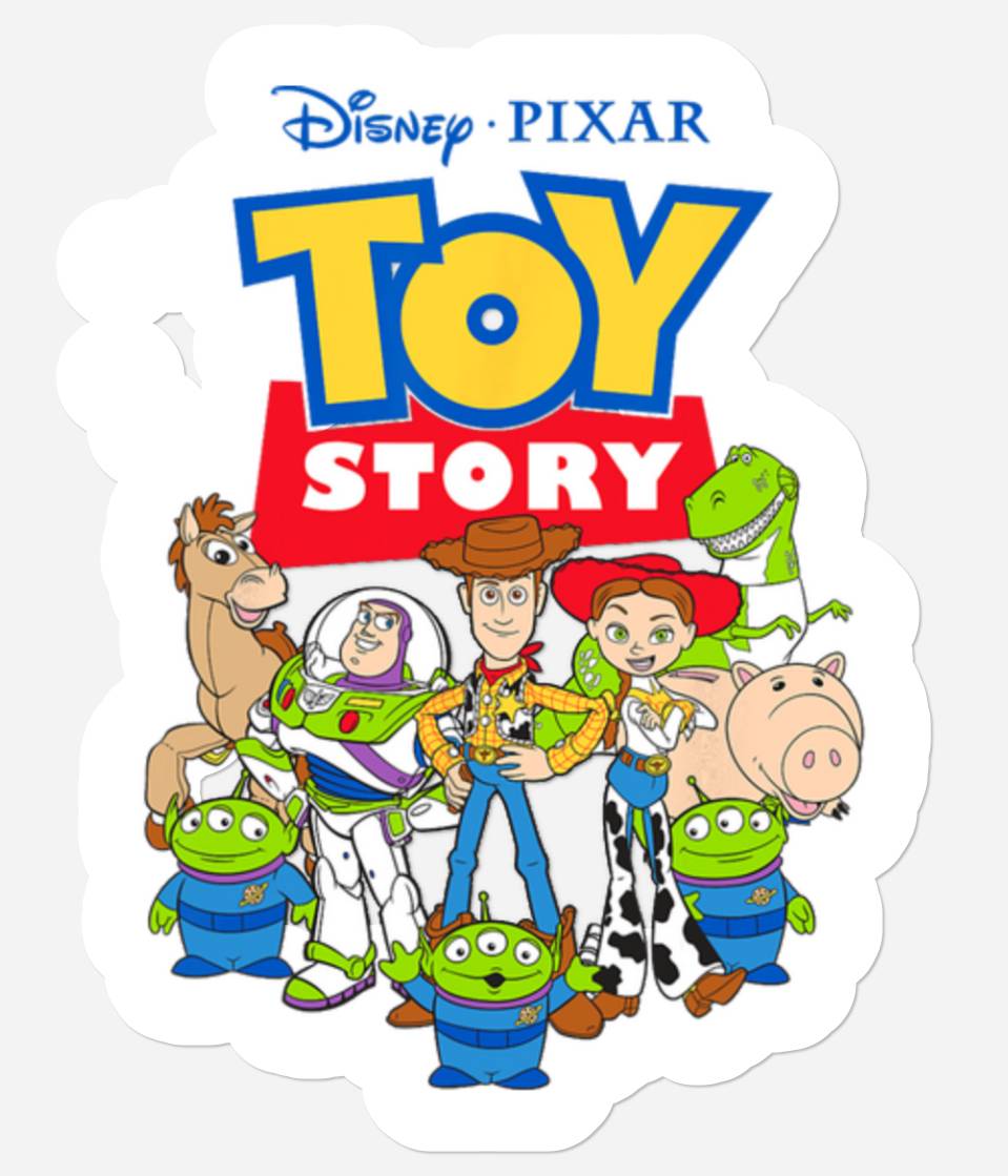 Disney Pixar Toy Story Buzz Woody Jessie Graphic Stickers | ID 22850444 ...