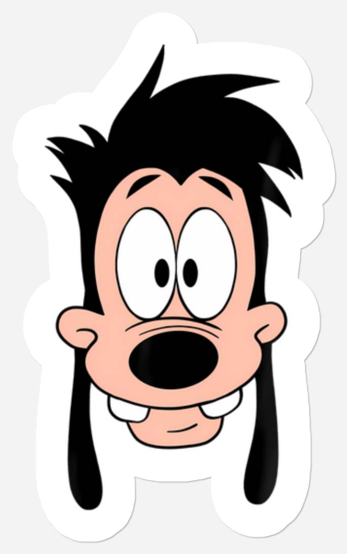 Disney A Goofy Movie Max Big Face Stickers | ID 22868808 by ...