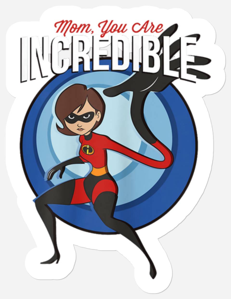 Disney Pixar The Incredibles Mother's Day Elastigirl Logo Stickers | ID ...