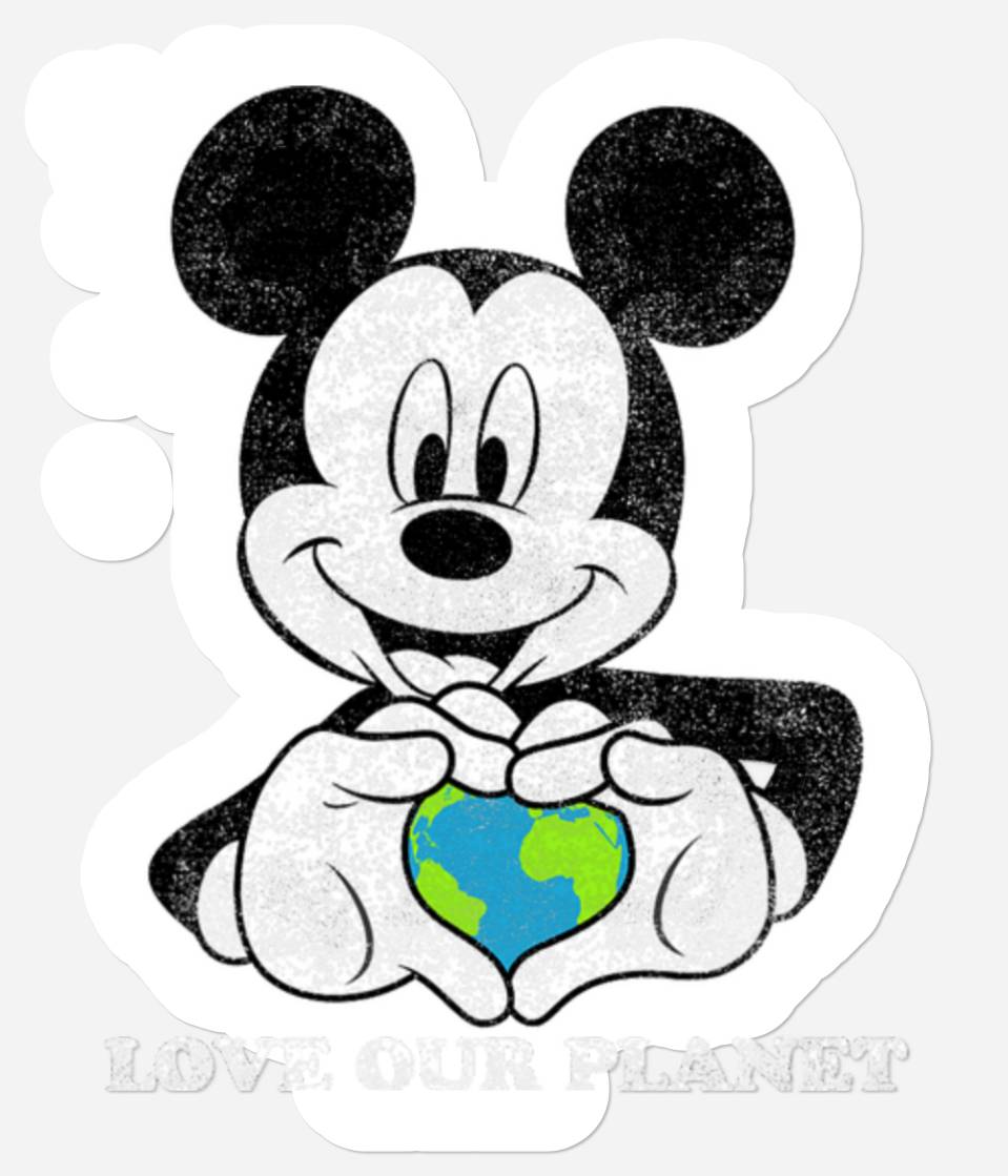 Disney Mickey Classic Mickey Love Our Planet Earth Day Stickers | ID ...