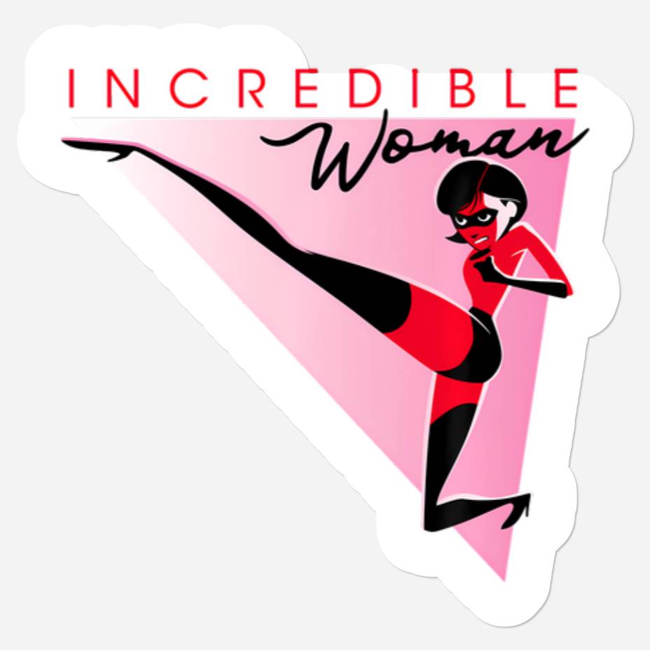 Disney Pixar Elastigirl Incredible Woman Stickers | ID 23001930 by Ben ...