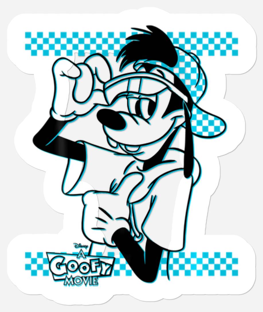 Disney A Goofy Movie Max Goof 90S Stickers | ID 23056510 by Niza ...
