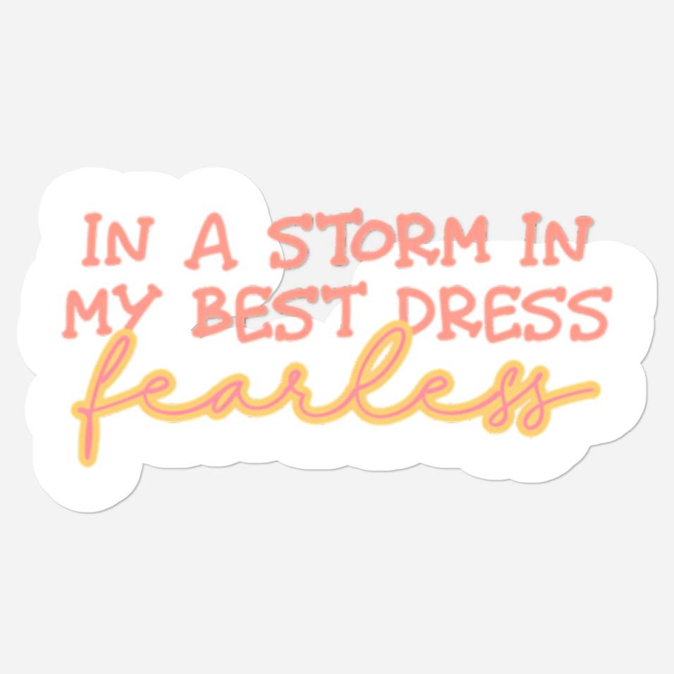 Fearless Taylor Lyrics Fearless Taylors Version 551 Stickers Id