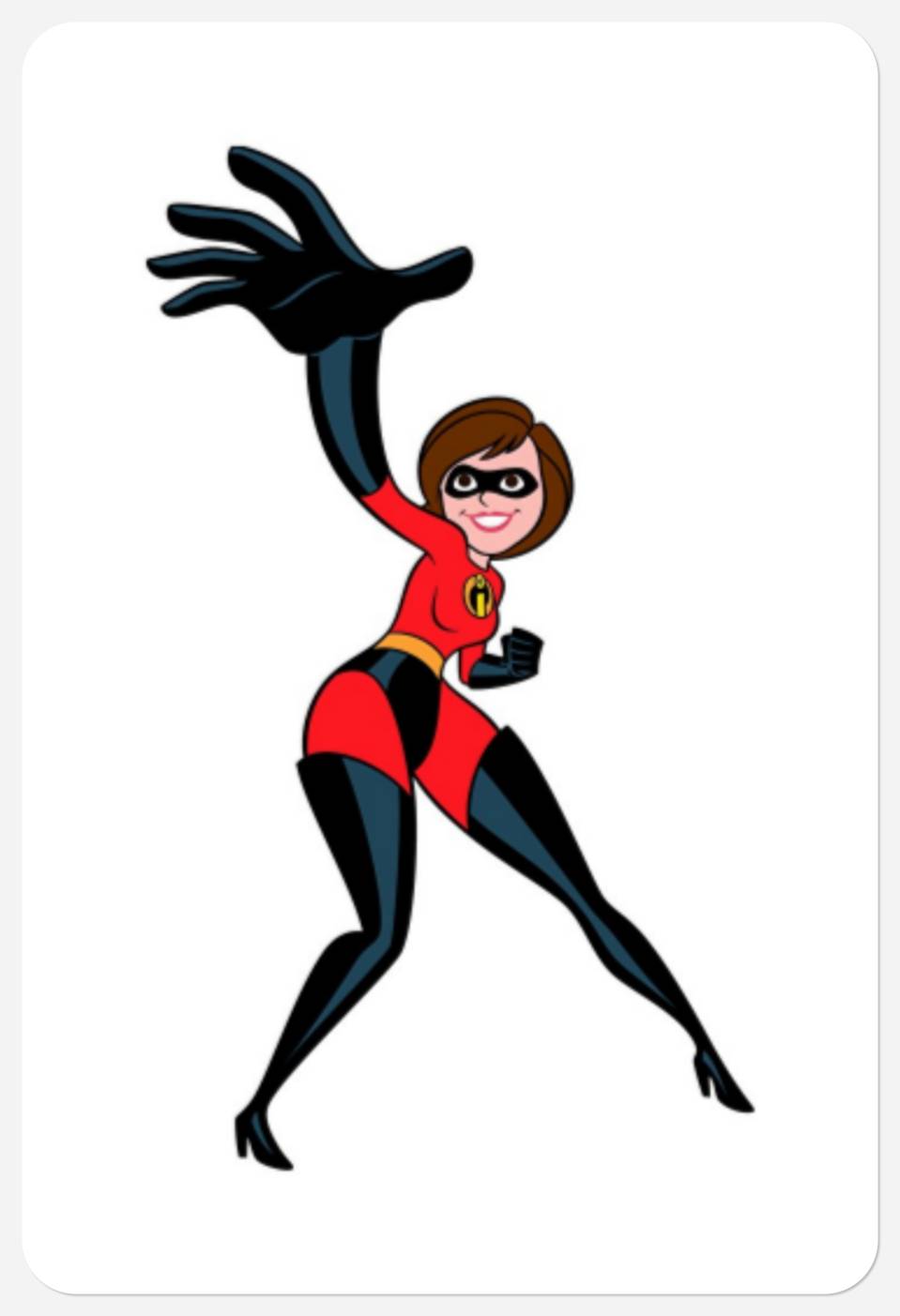 The Incredibles' Elastigirl Disney Stickers | ID 20401863 by Gagan Jain ...