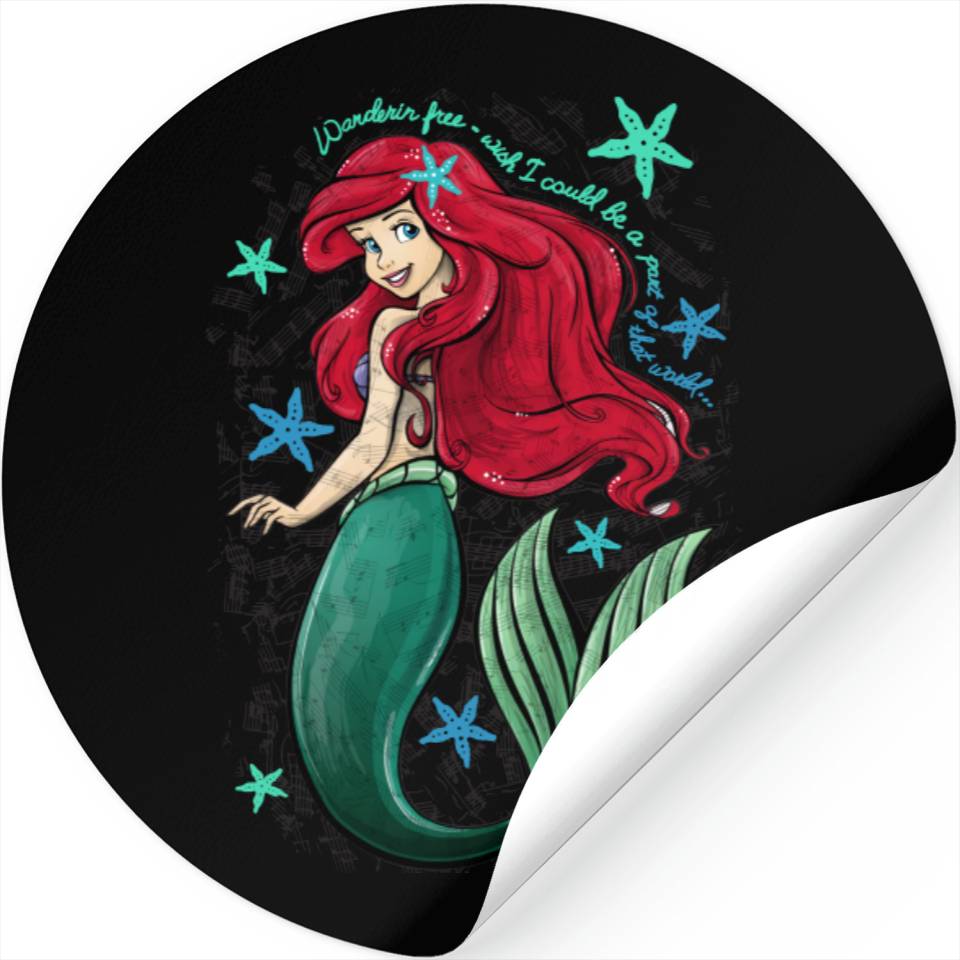 Disney The Little Mermaid Ariel Princess Stickers | ID 20742367 by ...