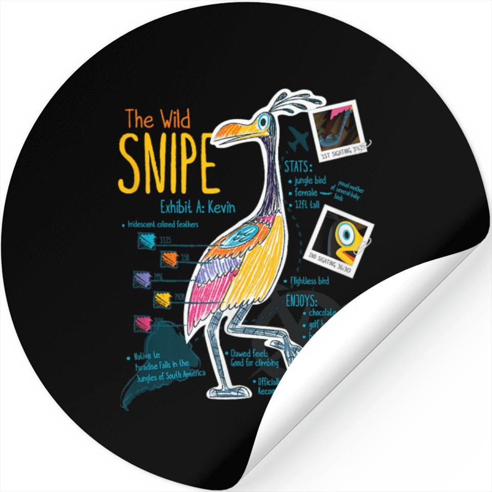 Disney and Pixars Up Kevin The Wild Snipe Stickers | ID 21527470 by ...
