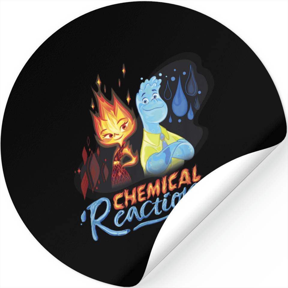 Disney Pixar Elemental Chemical Reaction Ember W Stickers | ID 21758354 ...