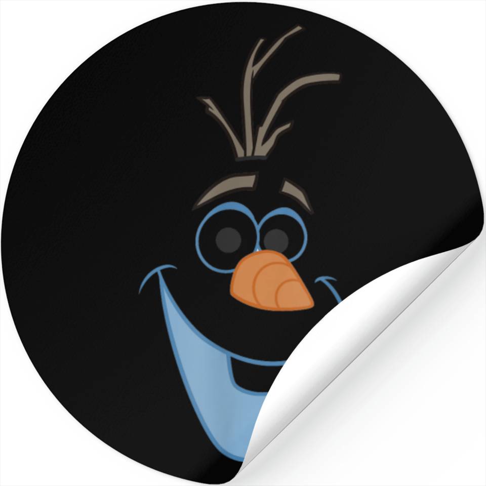 Disney Frozen Olaf Big Face Snowman Cartoon Stickers | ID 21871367 by ...