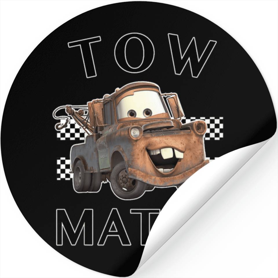 Kids Disney Pixar Cars Tow Mater Race Happy Port Stickers | ID 21959979 ...