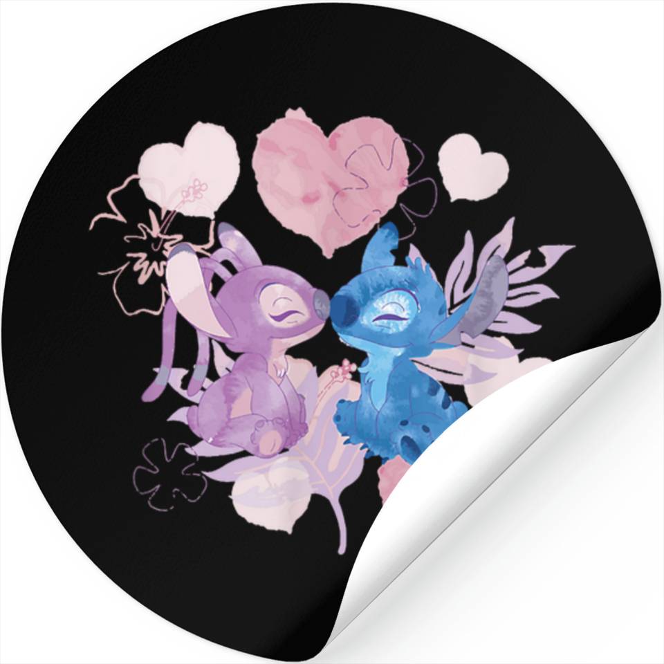 Disney Lilo & Stitch Valentine's Day Stitch & Angel Stickers | ID ...