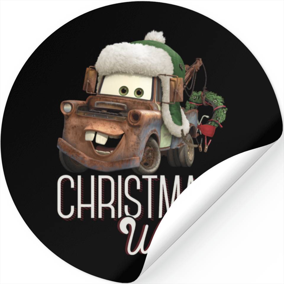 Disney Pixar-Pixar Cars Tow Mater Christmas Wishes Portrait Merry ...