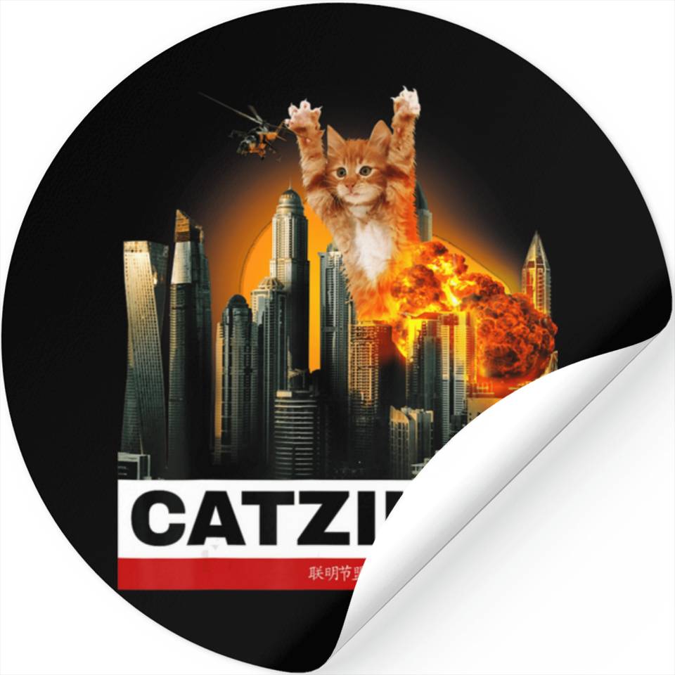 Catzilla Kitty For Cat Lovers To Halloween : Bobs Burgers Family Shirt ...