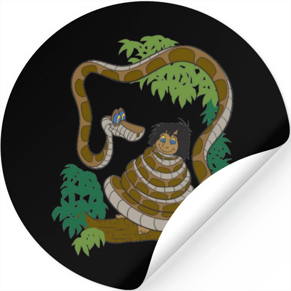 Disney Jungle Book Kaa with Mowgli Stickers | ID 20403603 by Imran ...