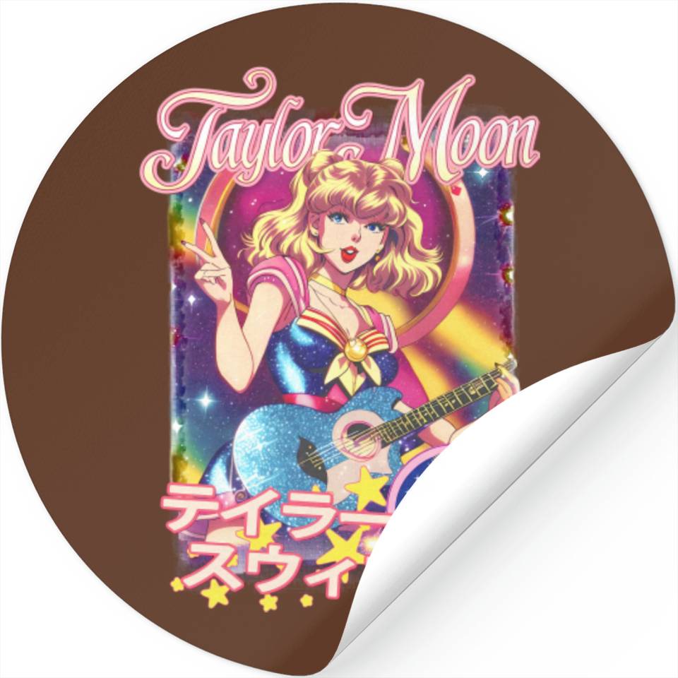 Taylor MOON, Taylor Anime, Sailor Moon, Eras Tour, Funny Stickers | ID ...