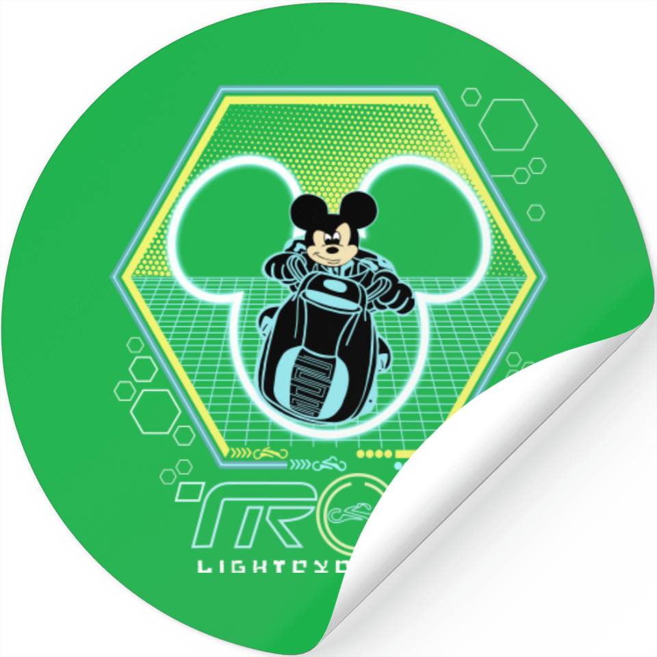 Disney Tron Lightcylce Run Ride Stickers, Mickey Tron Bike, Disney Trip ...