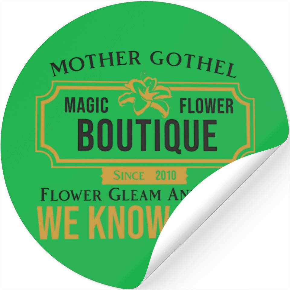 Tangled Stickers, Mother Gothel Magic Flower Boutique, Disney Rapunzel ...