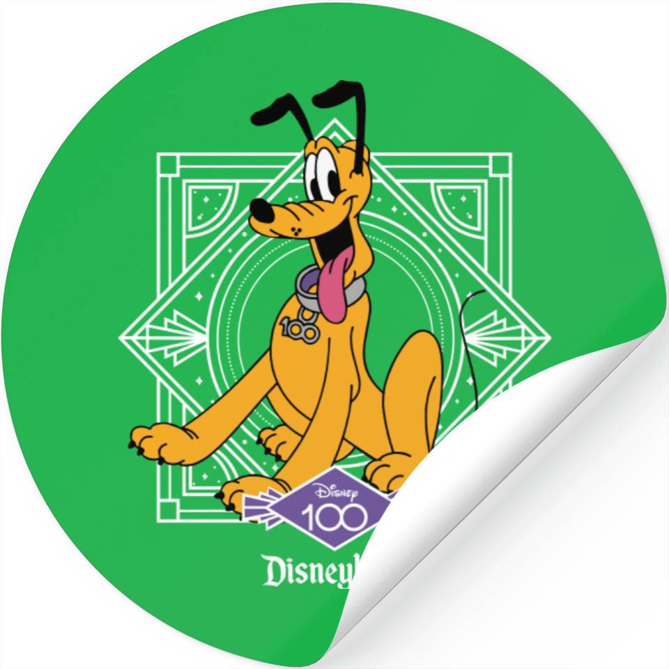 Disney Pluto Dog 100 Years of Wonder Stickers Magic Kingdom Stickers ...