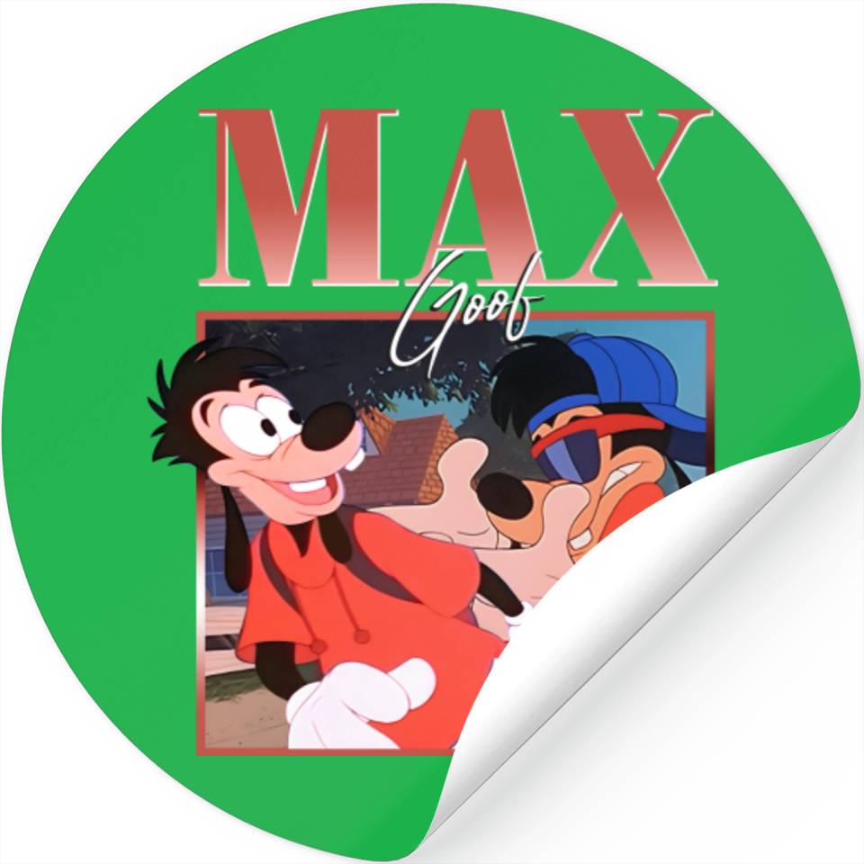 Max Goof Goofy Movie Stickers, Retro Disney A Goofy Movie | ID 20729958 ...