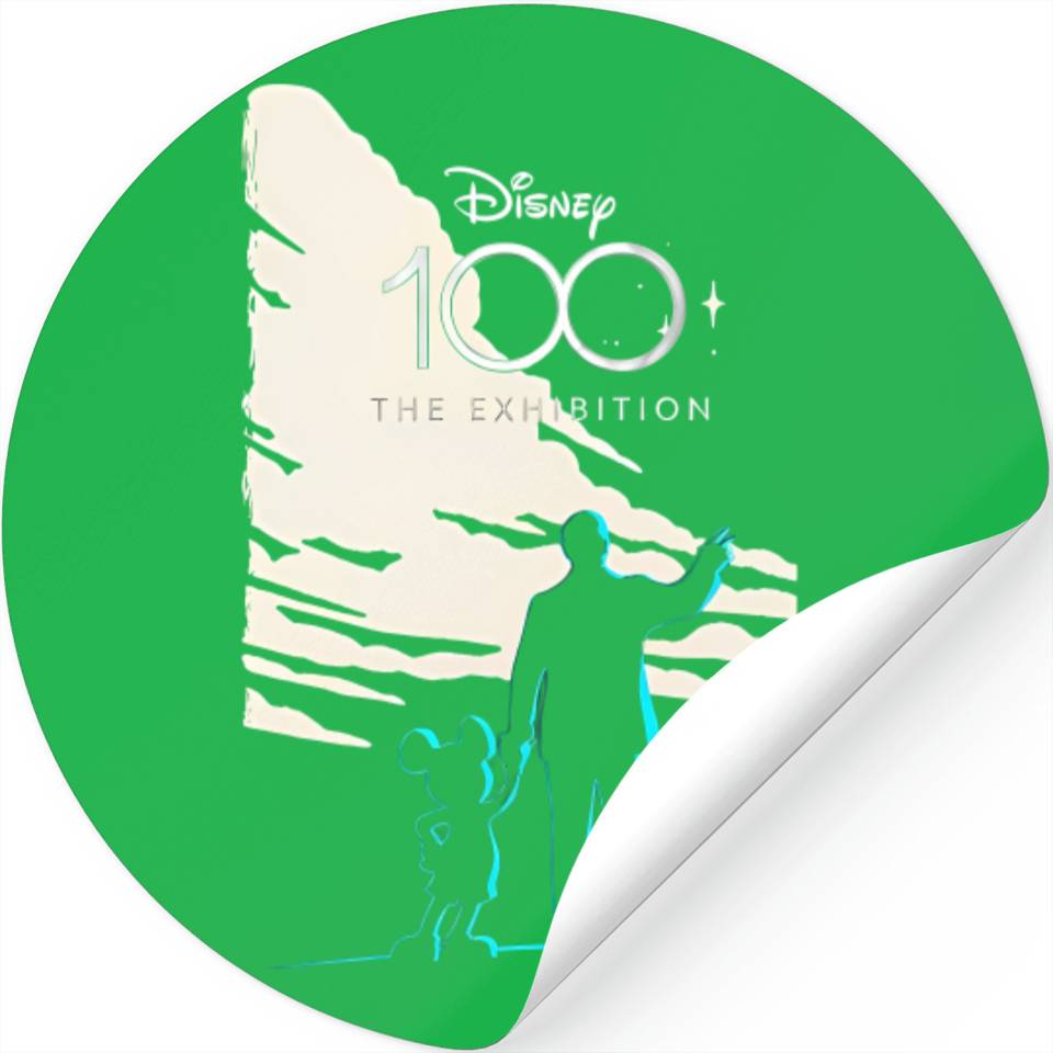 Disney 100 The Exhibition Mickey Stickers Disney Platinum Celebration ...