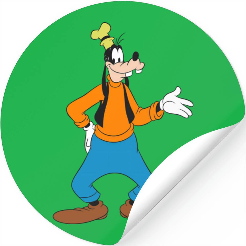 Disney Goofy Traditional Portrait Stickers, Disney A Goofy | ID ...