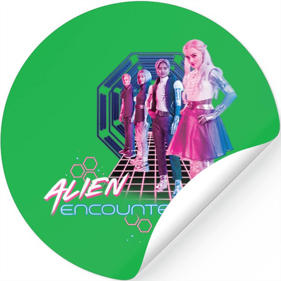 Disneys Channel Zombies 3 Addison Alien Encounter Stickers | ID ...