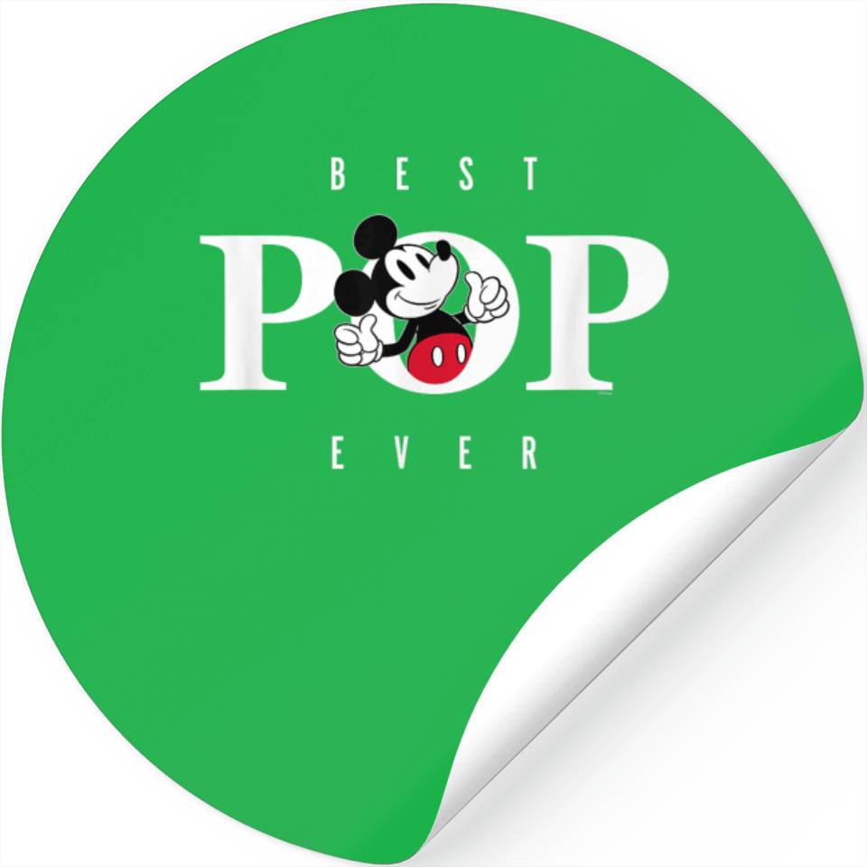 Disney Mickey Mouse Thumbs Up Best Pop Ever Fath Stickers | ID 20861449 ...