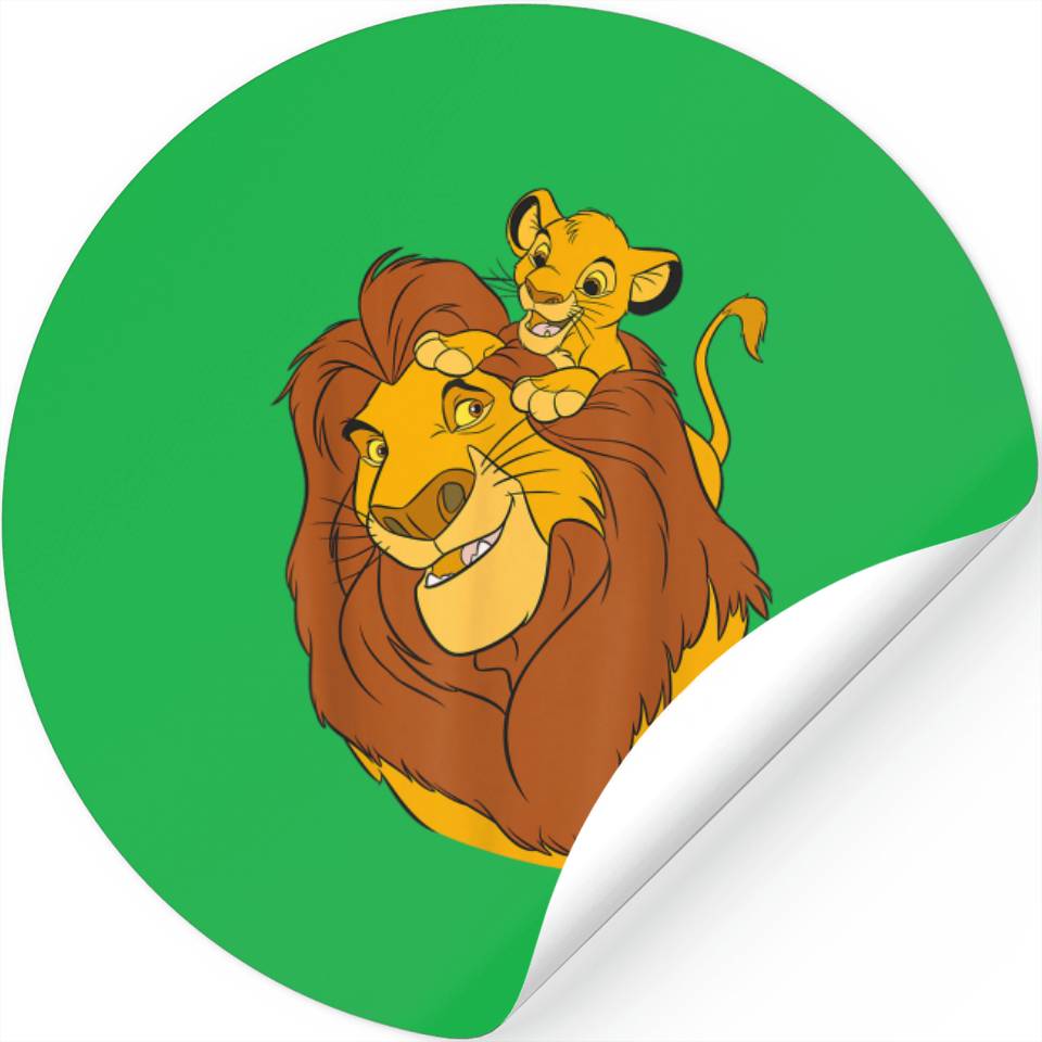 Disney The Lion King Simba and Mufasa Father and Stickers | ID 20880341 ...