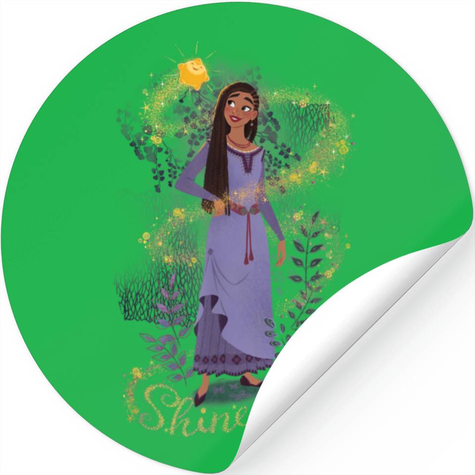 Disneyss Wish Asha And Star Shine On Stickers | ID 20905497 by Gonna ...