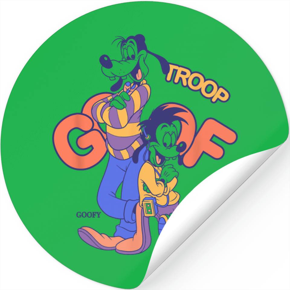 Disney A Goofy Movie Goof Troop Best Duo Big Chest Poster Stickers | ID ...