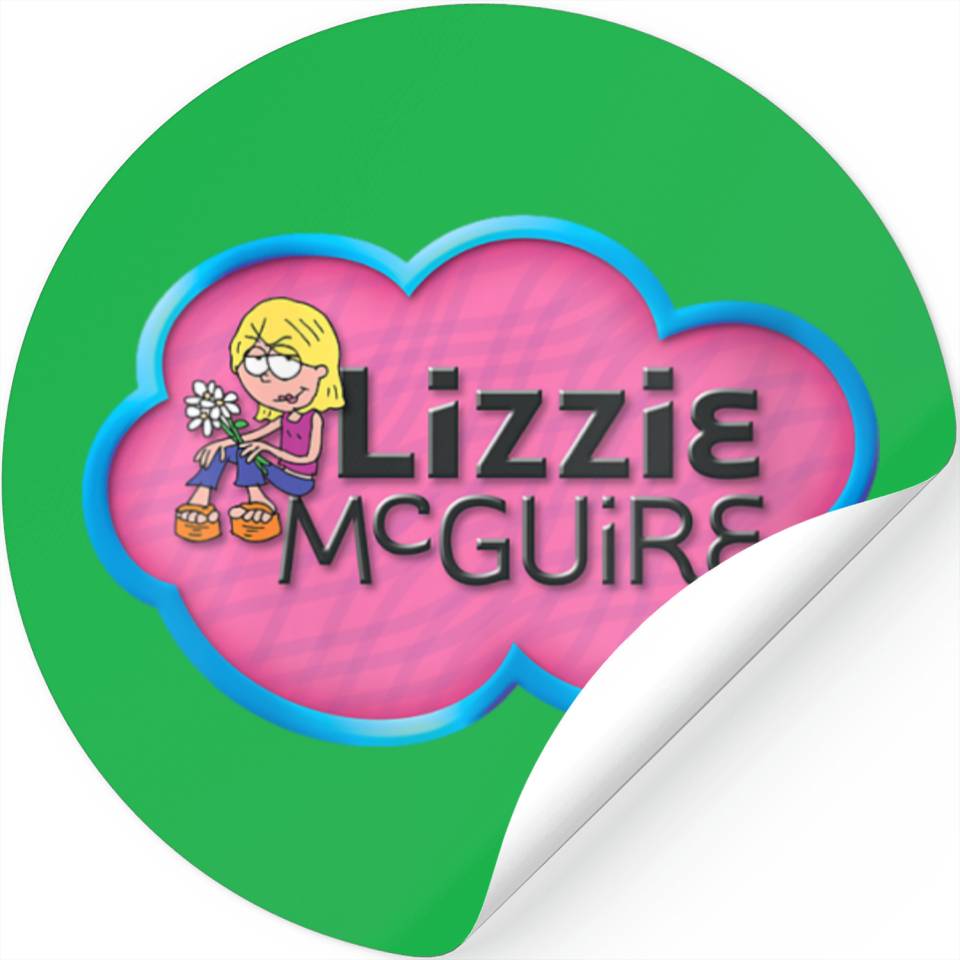 Womens Disney Lizzy Mcguire Iconic Classic Lizzie Big Chest Logo ...