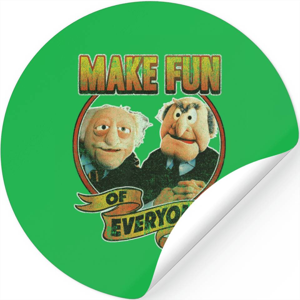 Disney The Muppets Make Fun Of Statler Waldorf Stickers | ID 21261156 ...