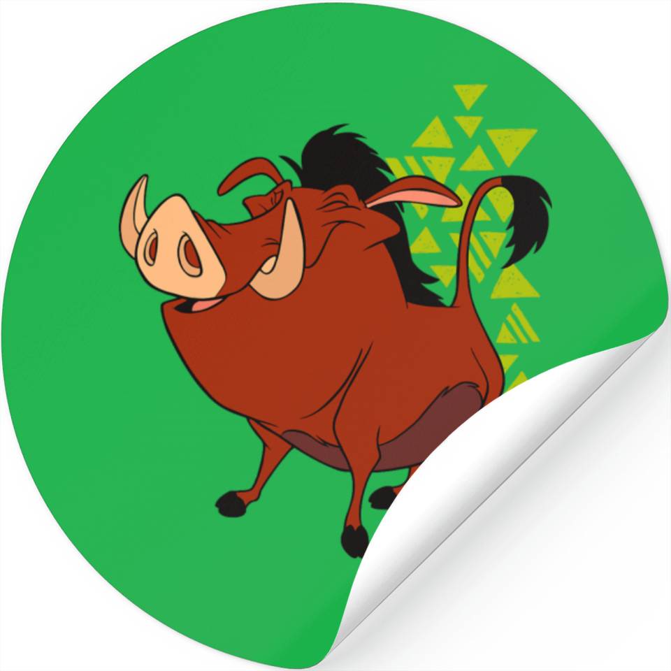 Disney The Lion King Pumbaa Happy 90s Retro Stickers | ID 21331684 by ...